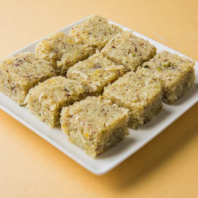 How to make Coconut Burfi Recipe