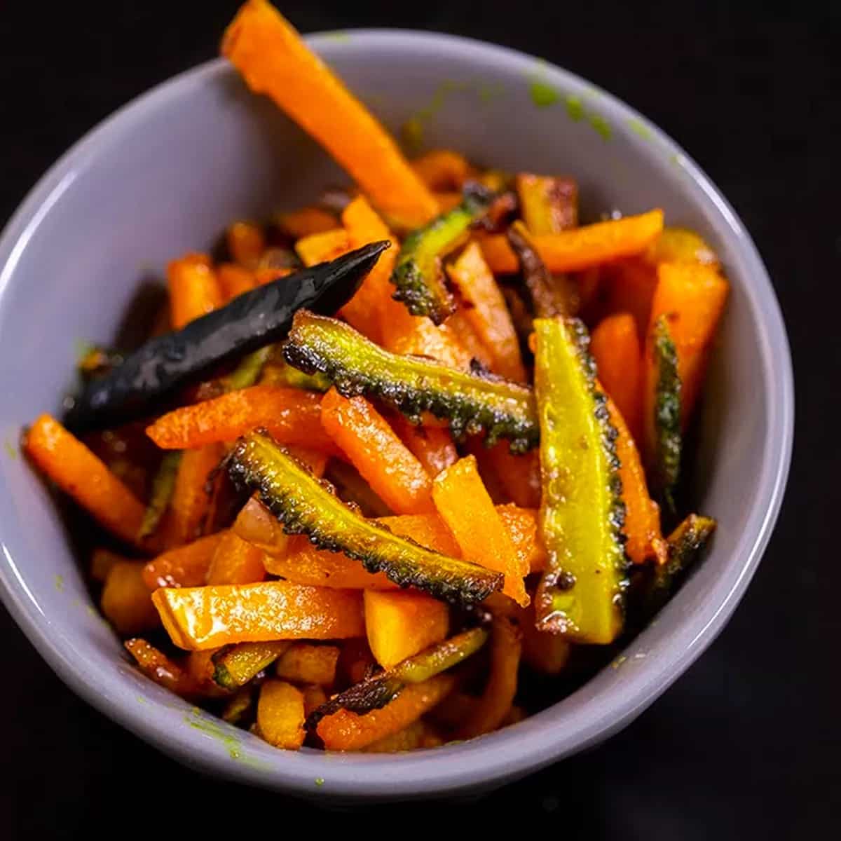 How to make Korola-kumro Bhaja Recipe