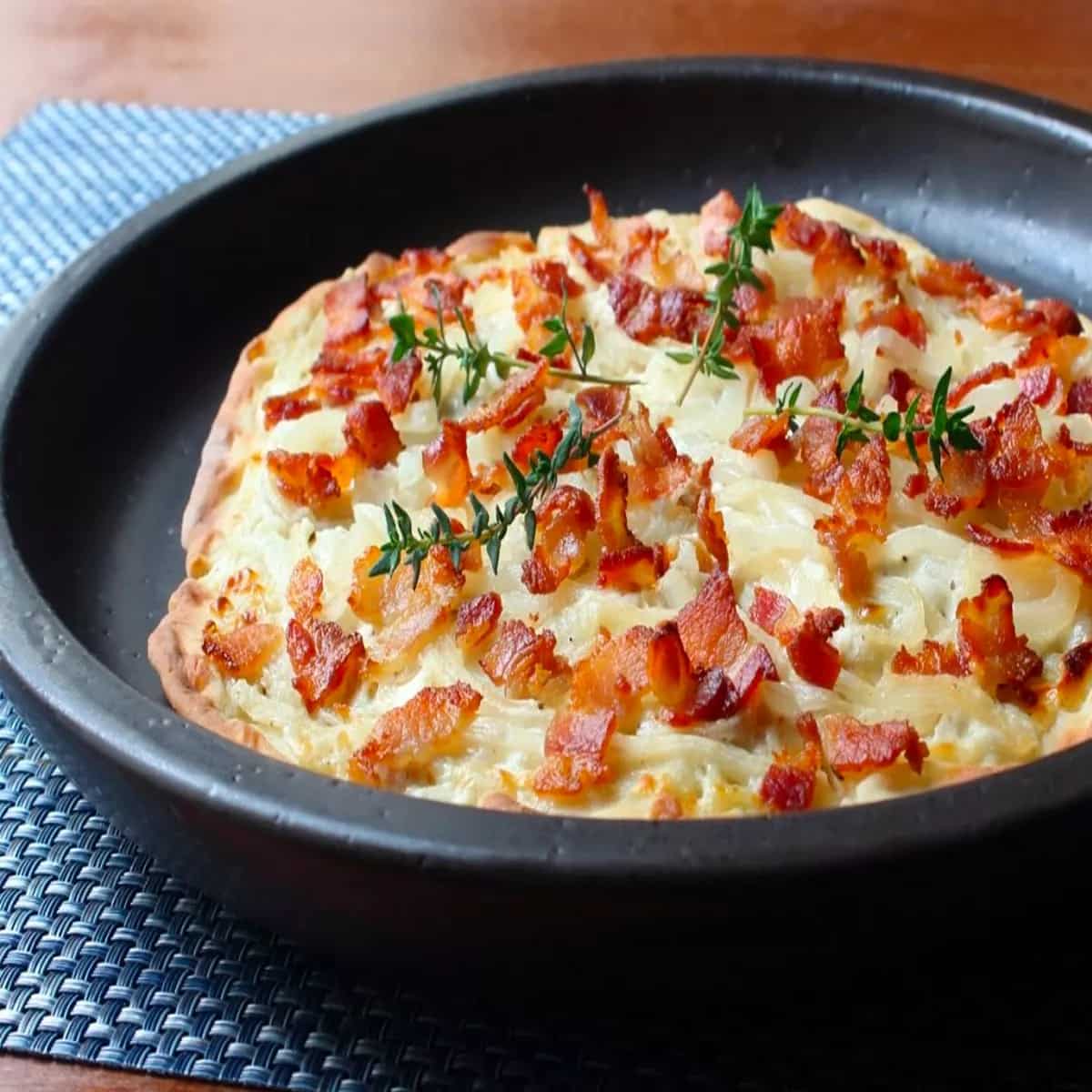 How to make Alsatian Bacon And Onion Tart Recipe