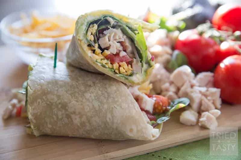How to make Southwestern Chipotle Chicken Wrap Recipe