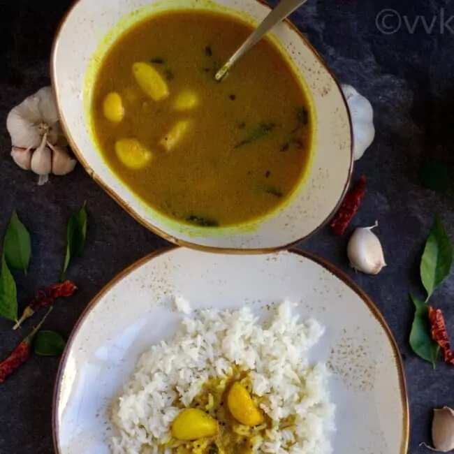 How to make Poondu Kuzhambu Recipe