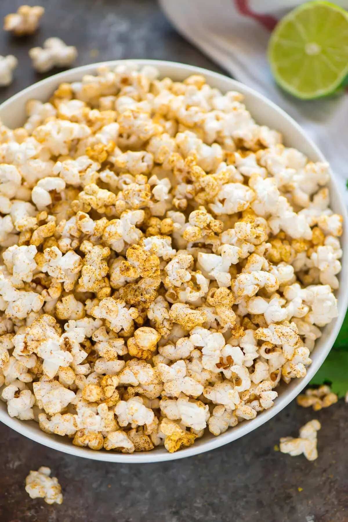 How to make Taco Popcorn With Chili Powder And Lime Recipe