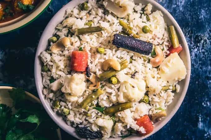 How to make Bengali Style Veg Pulao Recipe