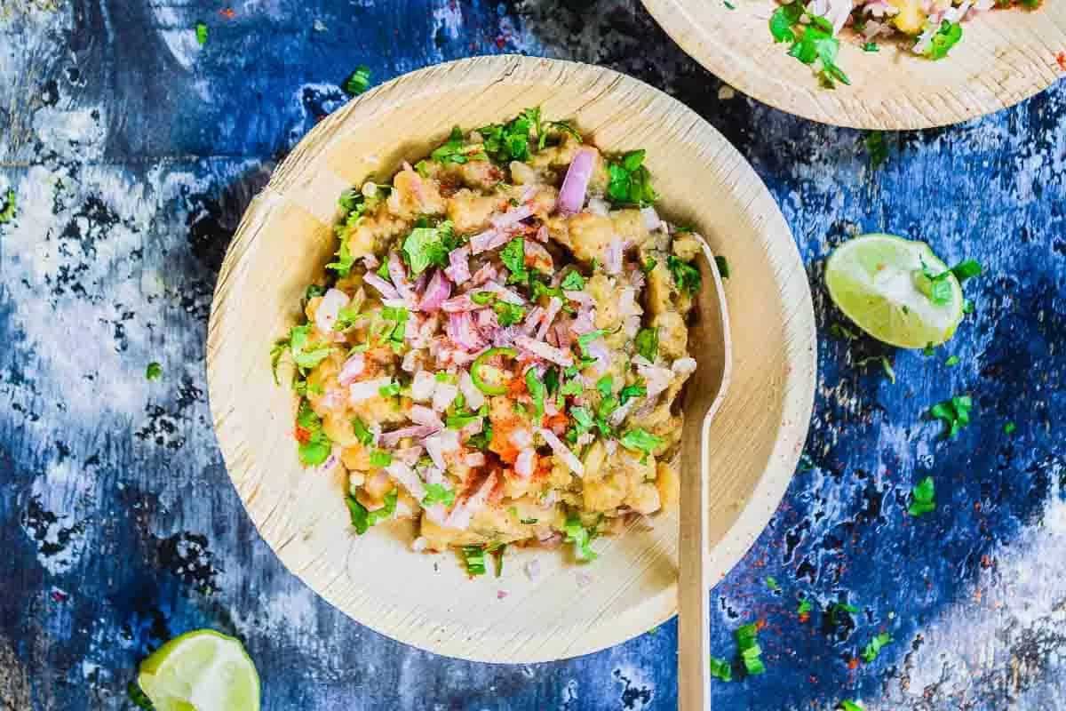 How to make Matar Chaat Recipe