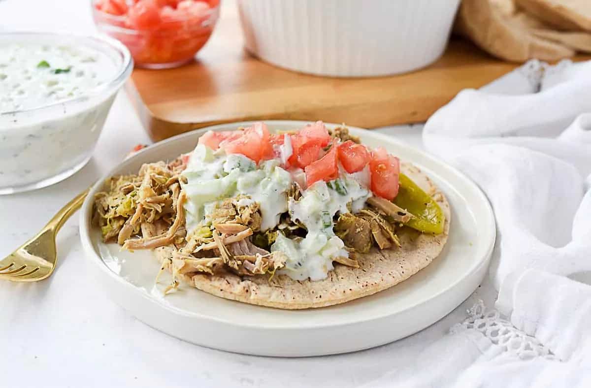 How to make Greek Pork Gyro Recipe