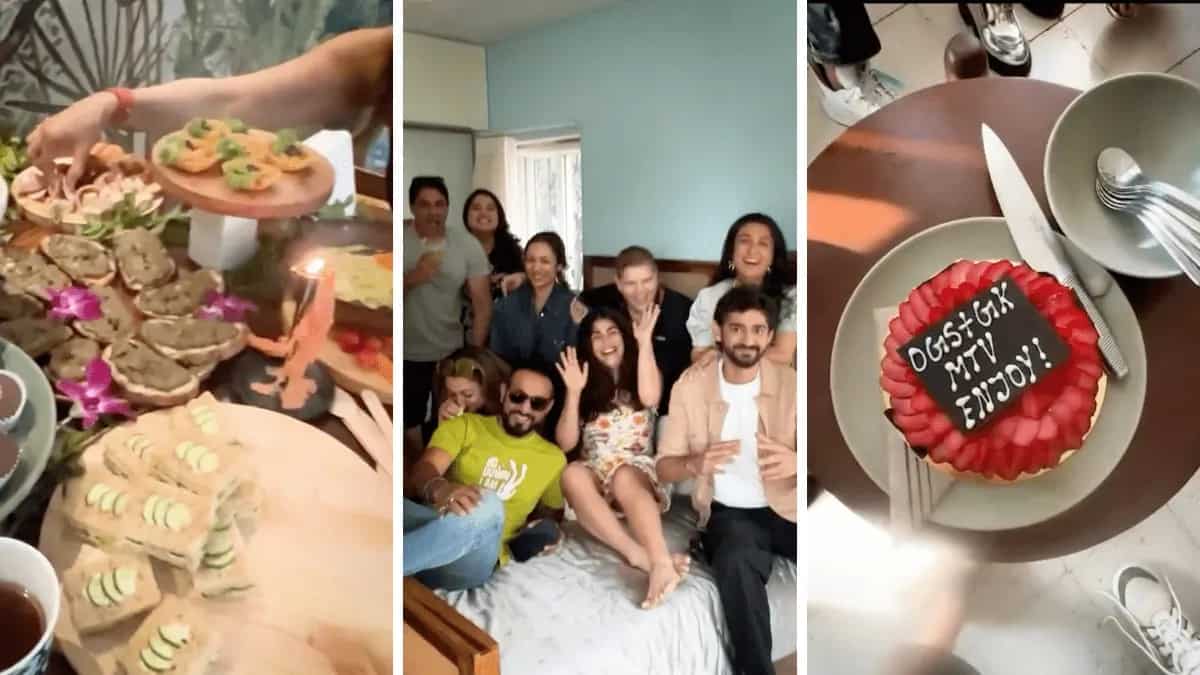 Mini Mathur Hosts An MTV VJs Reunion With Grazing Boards, Cake & More