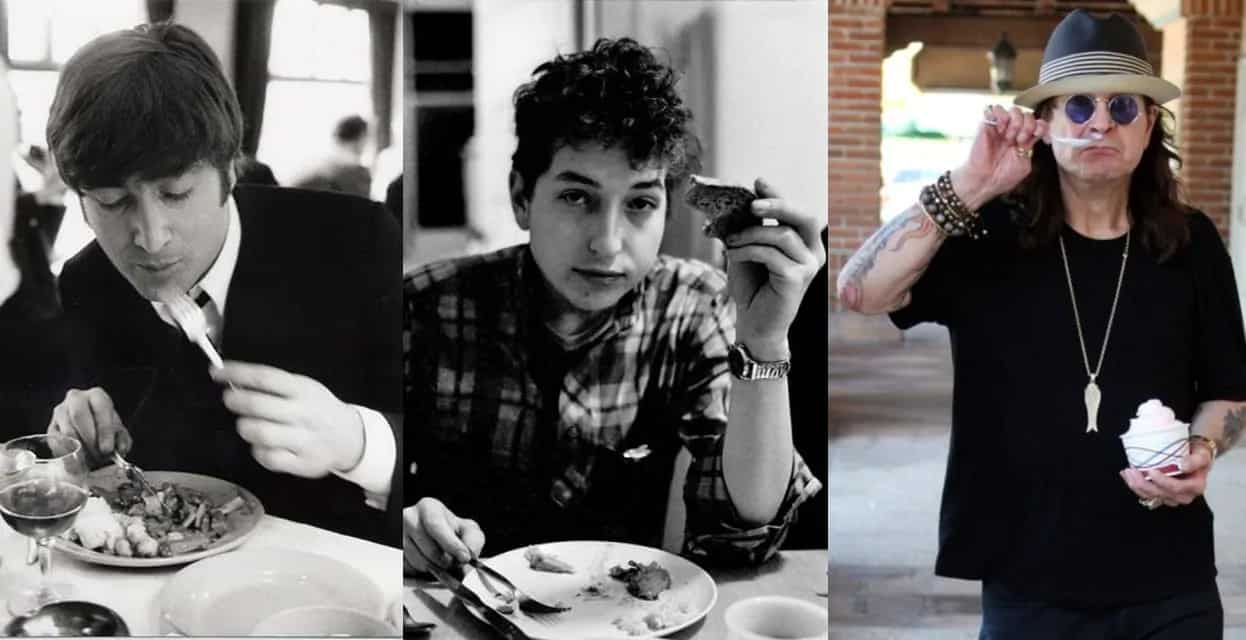 The Peculiar Gustatory Habits of Rock and Roll Gods