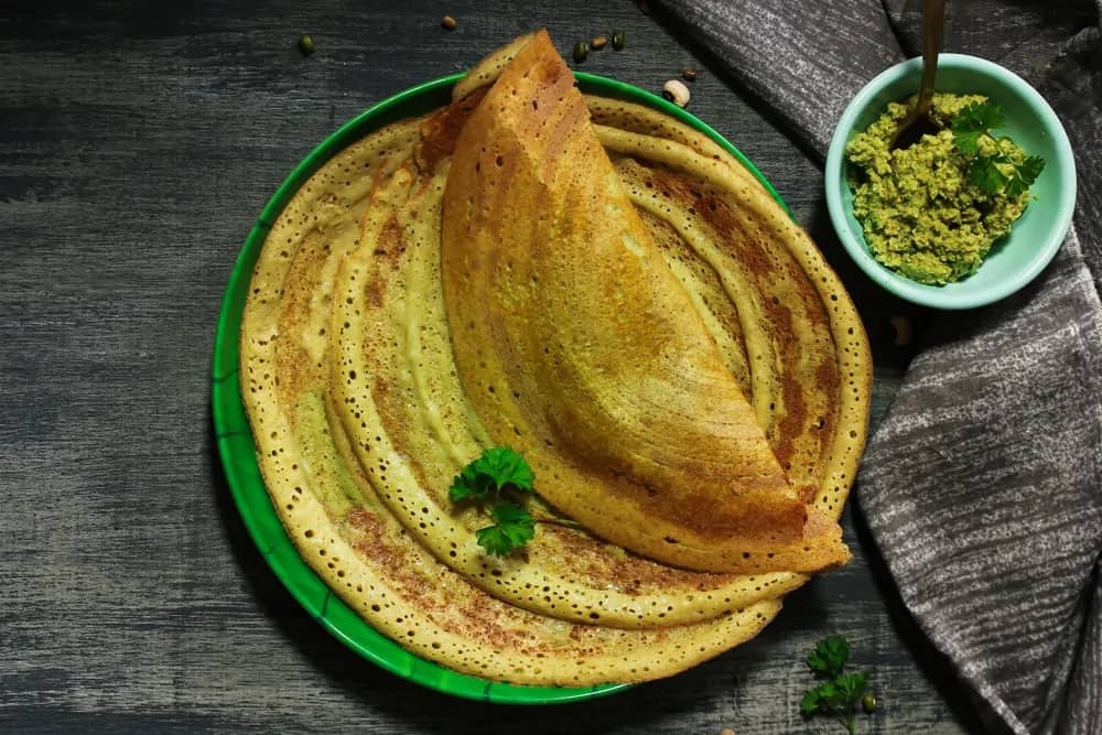 Pesarattu: Protein Loaded Delicious Green Gram Dosa