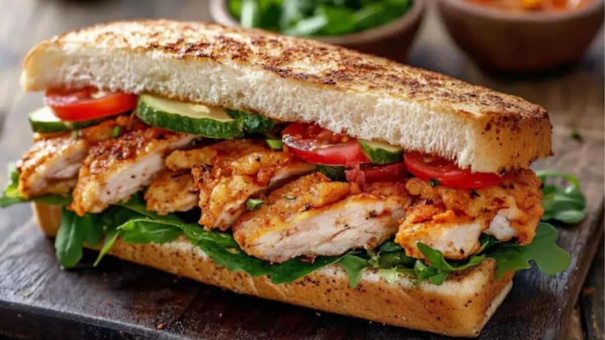 Chicken Sandwich Recipes You Should Try In Sandwich Maker