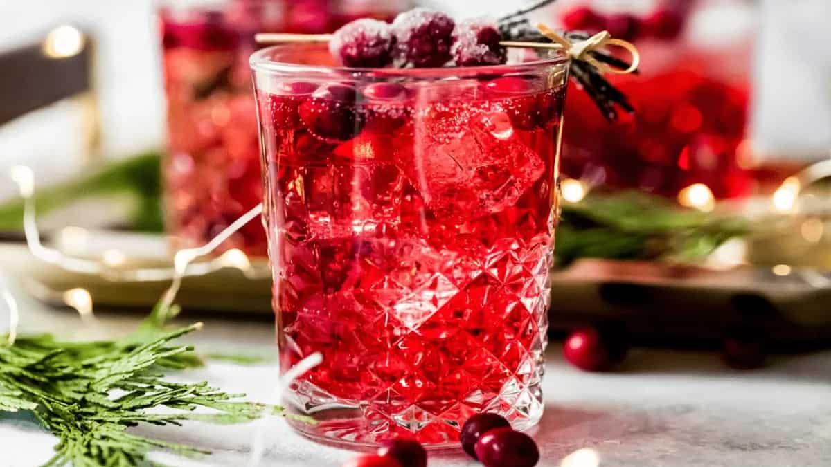 Cranberry Spritzer Mocktail For Kids And Teetotallers