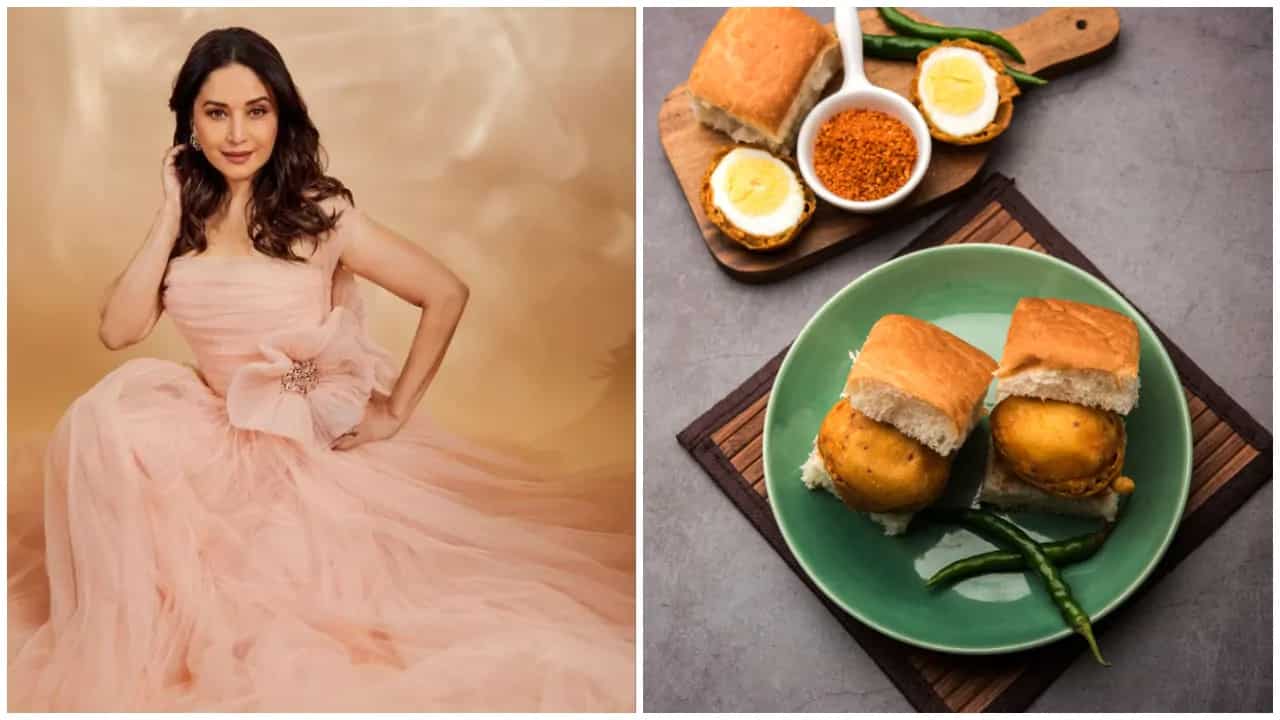 Madhuri Dixit Welcomes Tim Cook To Mumbai With A Vada Pav