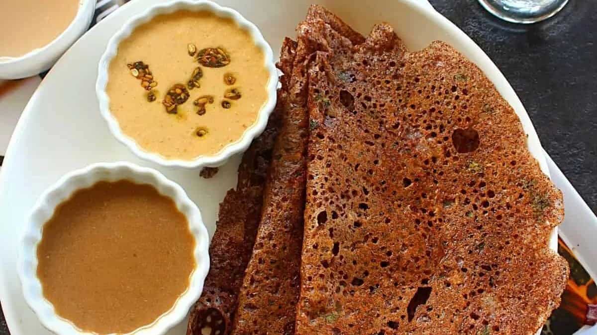 How About Healthy Ragi Cheela For Breakfast