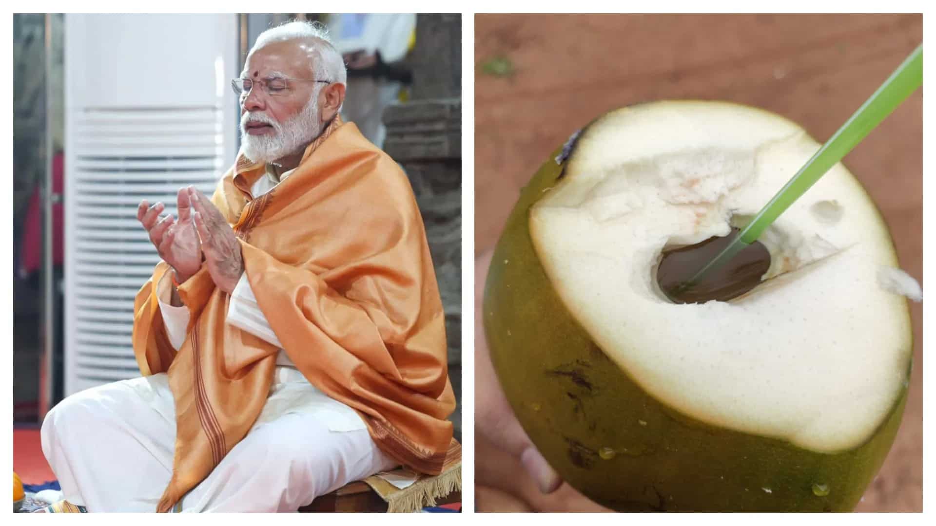 PM Modi On Coconut Water Diet Ahead Of Ayodhya Ram Temple Consecration ...