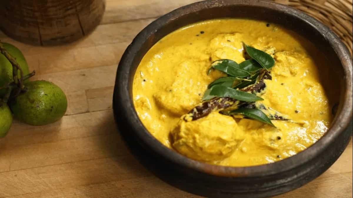 Mambazha Pulissery, A Summer Special Ripe Mango Curry Of Kerala