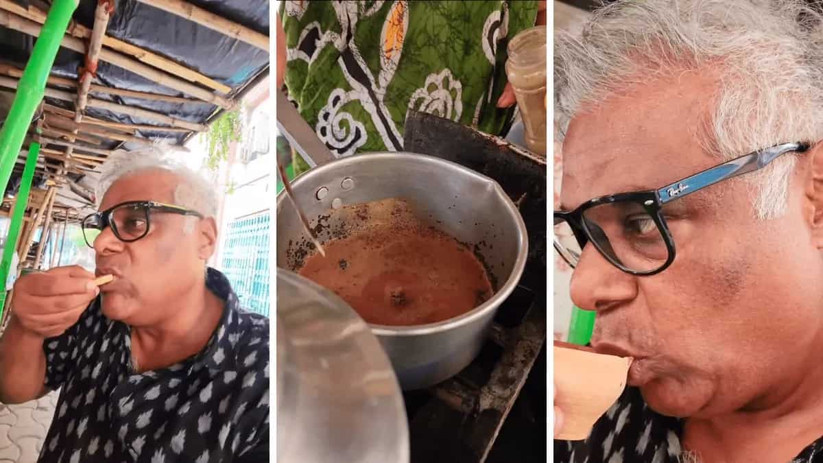 Ashish Vidyarthi Savours Hot Kulhad Chai And Projapoti Biscuit At Tea ...