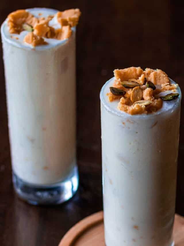 Make Amritsar Famous Pede Wali Lassi At Home