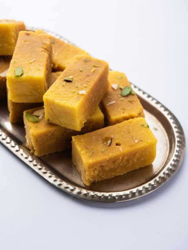 Mysore Pak - The King of South Indian Sweets.