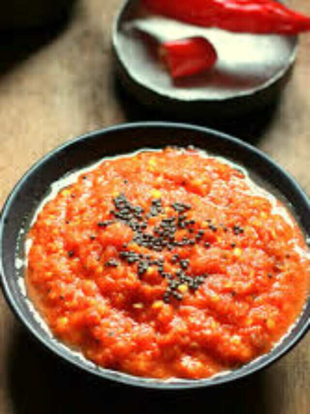 Make Your Own Spicy, Tangy Onion Tomato Chutney