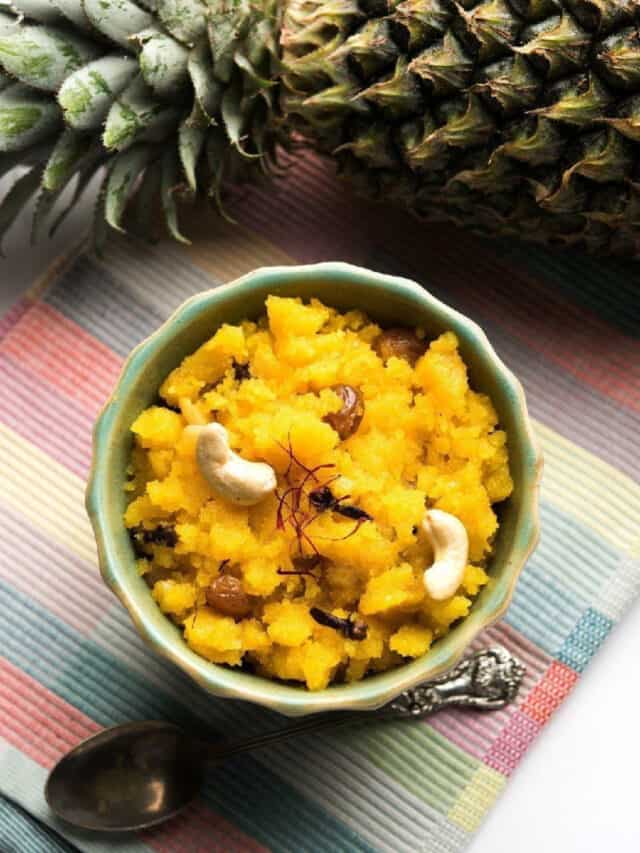 Bhai Dooj Special Pineapple Sheera Recipe
