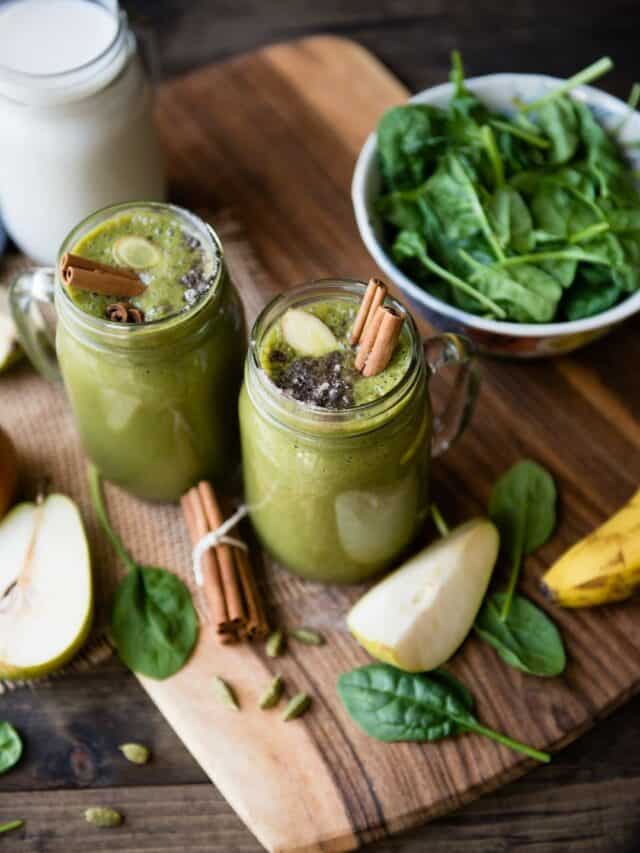 Warm Chai Smoothie For Chilly Winter