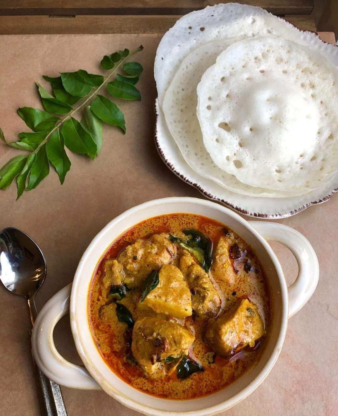 Appam Chicken Curry