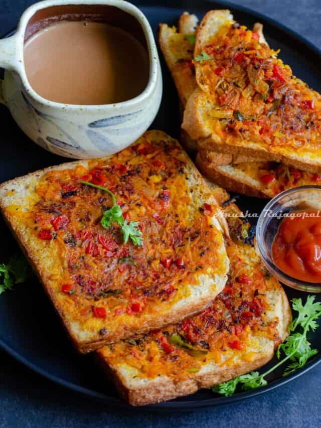 Learn To Make Masala Toast For Breakfast
