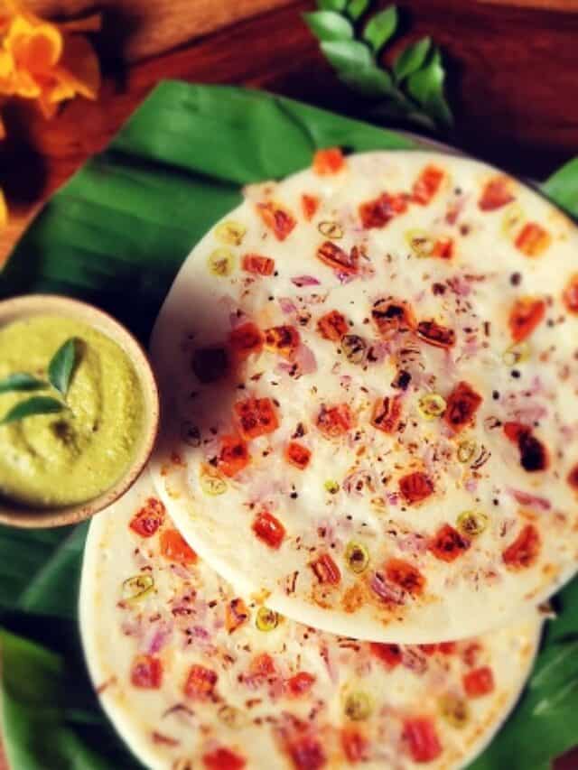 Savour Yummy Uttapams For Breakfast Today