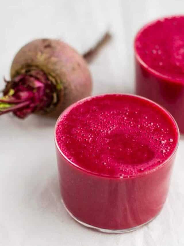 Winter Special: Beetroot Smoothie For Breakfast