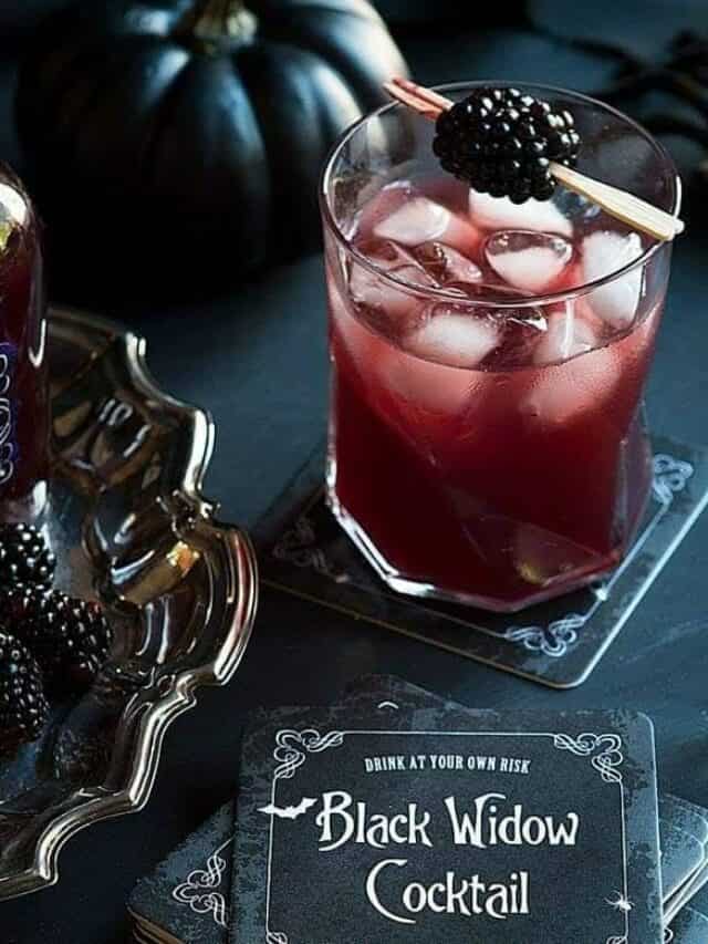 Black Widow: Tried This Sweet And Spooky Cocktail?