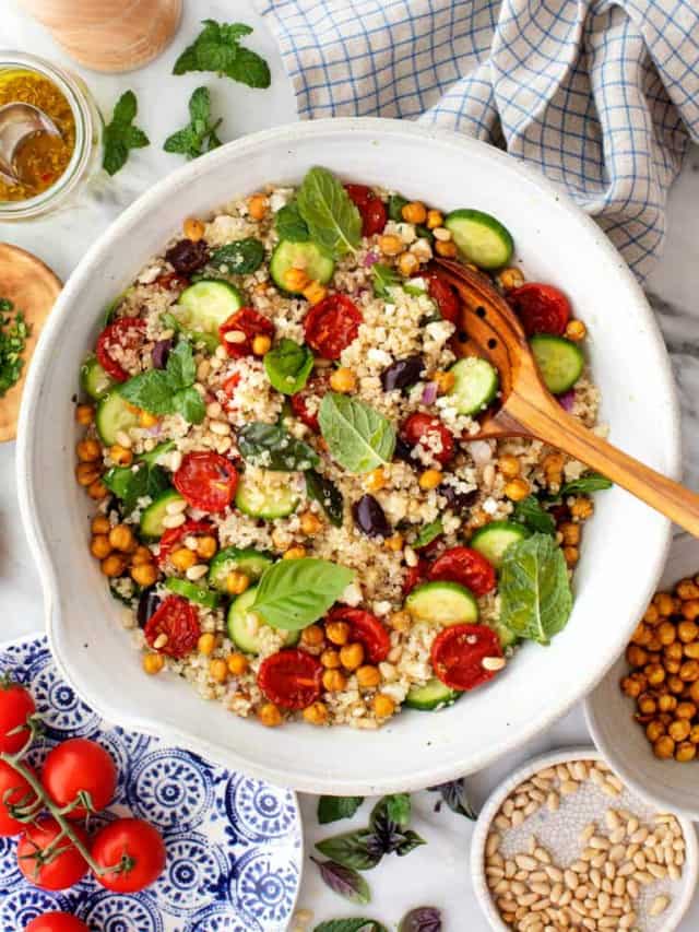 Fresh And Tangy Quinoa Salad