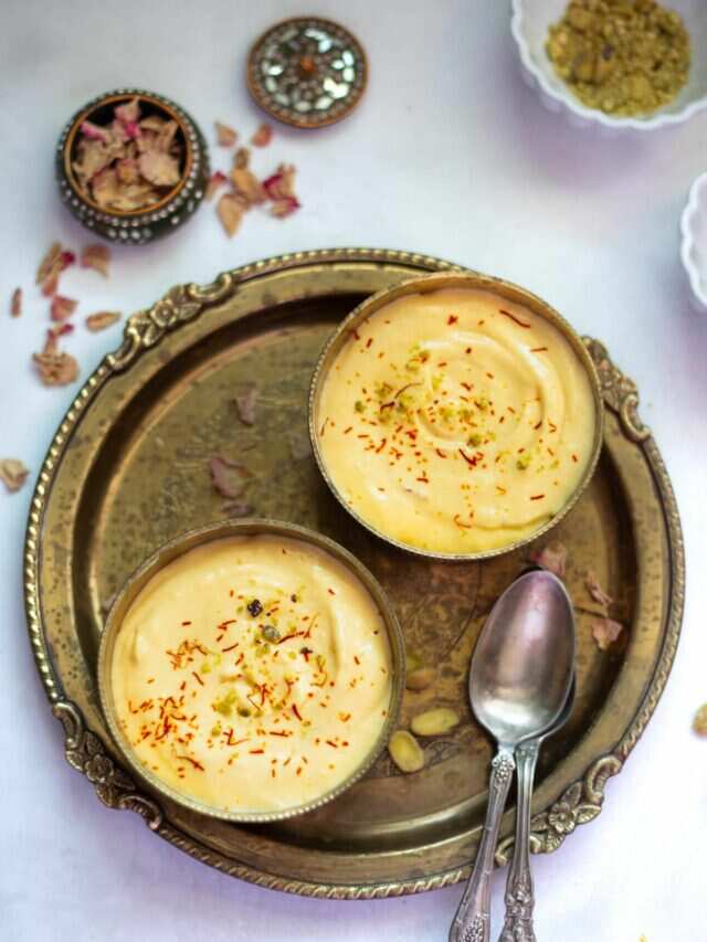 This Festive Season Try Kesar Shrikhand
