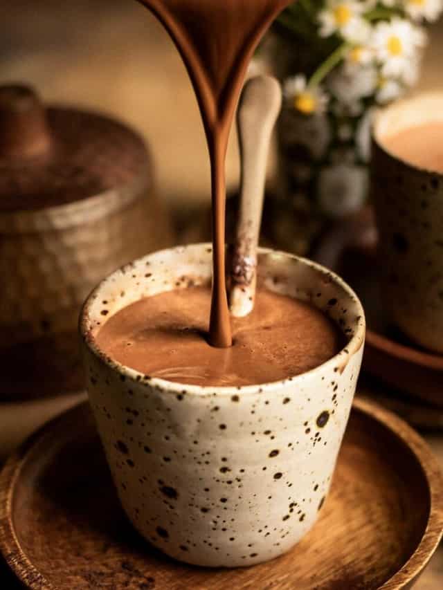 Smooth And Creamy Homemade Hot Chocolate