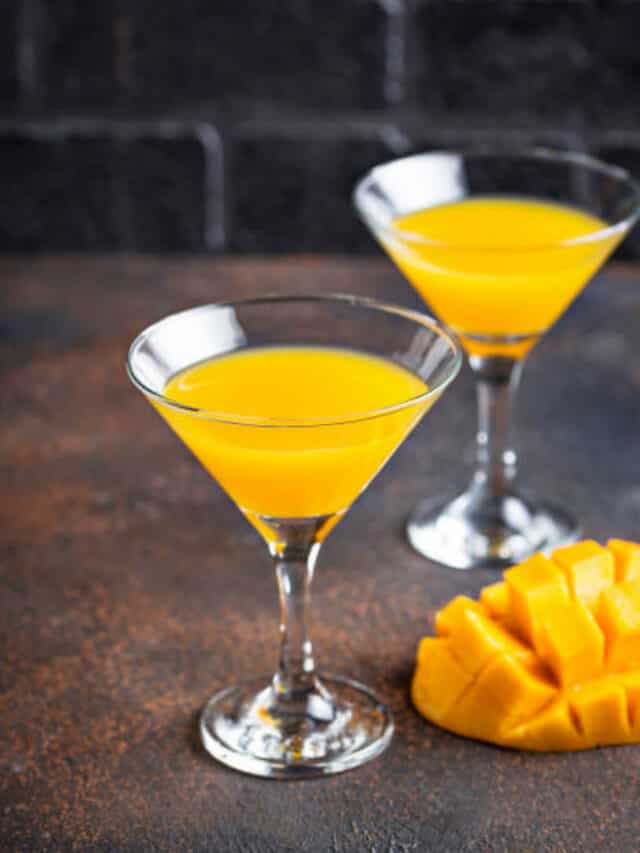 Mango Martini - Classic Cocktail With A Fruity Twist