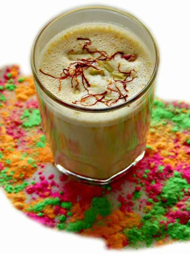 Holi Special Thandai's To Try