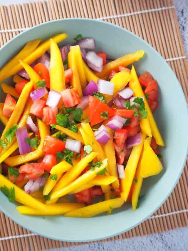 Ensaladang Mangga: Filipino Mango Salad For The Summer