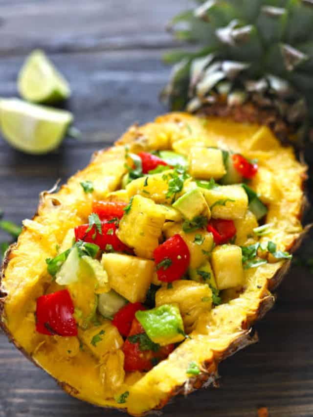 Try This Tropical Vegan Pineapple Salad For A Fruity Afternoon