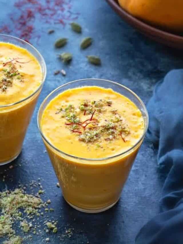 This Tempting Kesar Mango Lassi Is Worth Trying