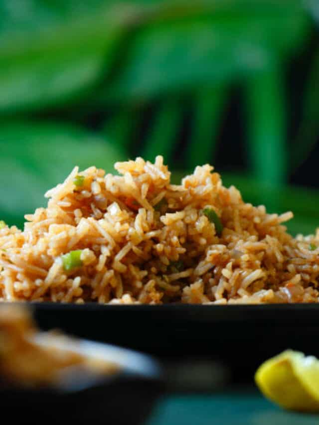 Soya Chunk Fried Rice With Leftover Rice, Ever Tried?