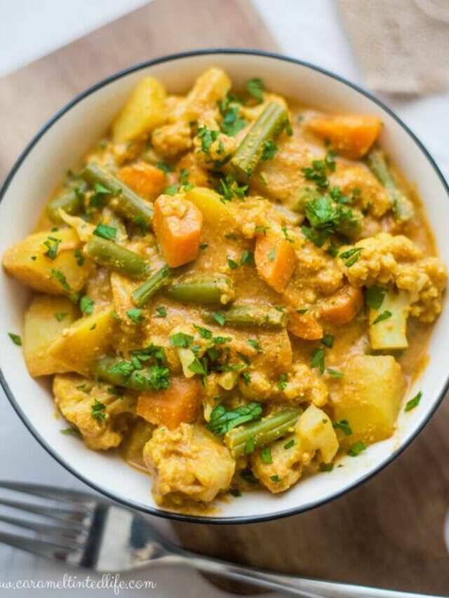 How About Vegetable Shahi Korma For Lunch?