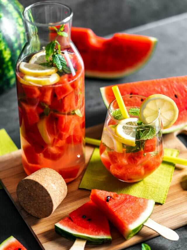 Watermelon Vodka Cocktail - Refreshment In A Glass