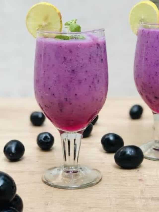 Indulge In Perfect Summer Drink- Jamun Shake