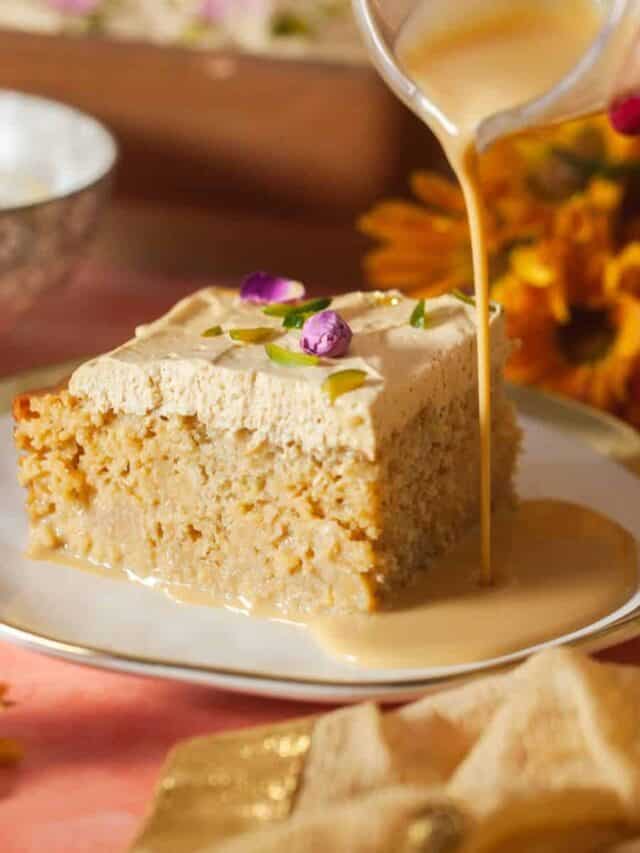 Instant Rabri Tres Leches Cake For Last Minute Dessert Cravings