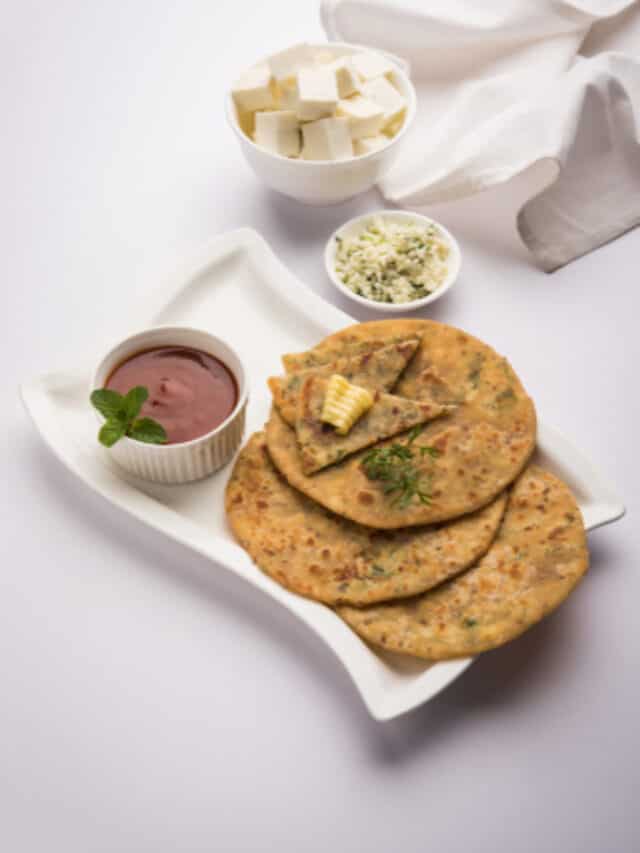 Paneer Paratha For A Protein-Rich Breakfast