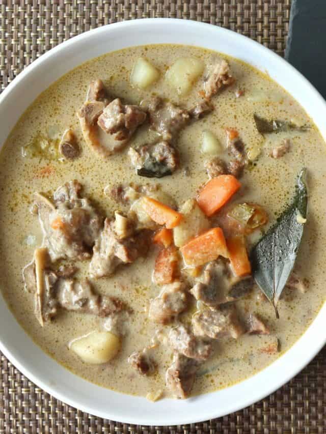 One Pot Mutton Stew For A Comforting Dinner Option