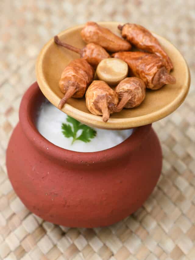 Mor Milagai, How To Make South Indian Curd Chillies