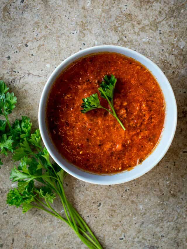 Red Bell Pepper Chutney: The Perfect Sweet-Spicy Condiment For Snacks