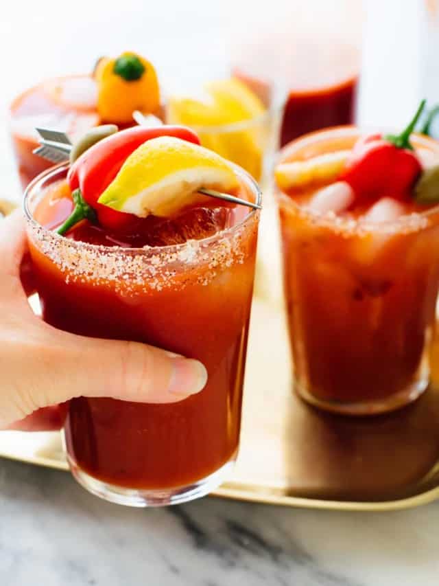 Mexican Bloody Maria Cocktail For Friday Night Festivities