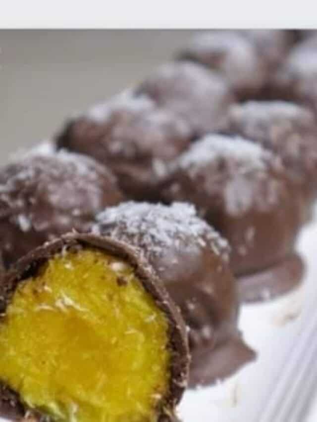 Mango Chocolate Bites, A Fruity Healthy Snack