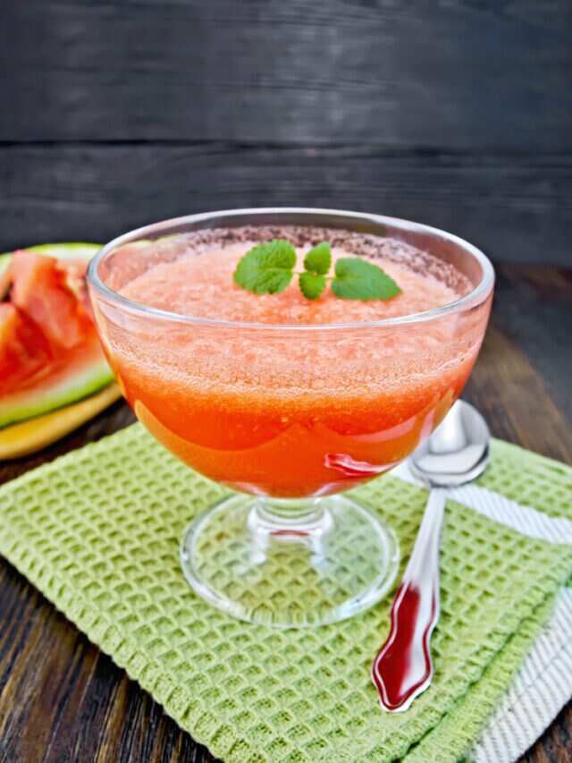 Cooling Watermelon Pudding Recipe For Summer Dehydration