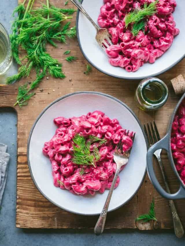 Elevate Your Salad Game With This Vegan Beetroot Pasta
